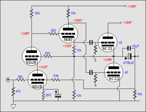 Ráp amply OTL( bóng 6C33C ) | VNAV - Mạng Nghe nhìn Việt nam
