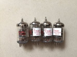 12ax7 ruby mới, 12au7 miniwat cổ | VNAV - Mạng Nghe nhìn Việt nam