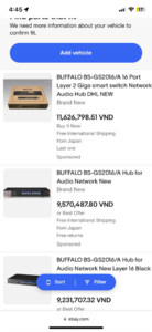 Switch Buffalo GS2016/A full box, like new | VNAV - Mạng Nghe nhìn Việt nam
